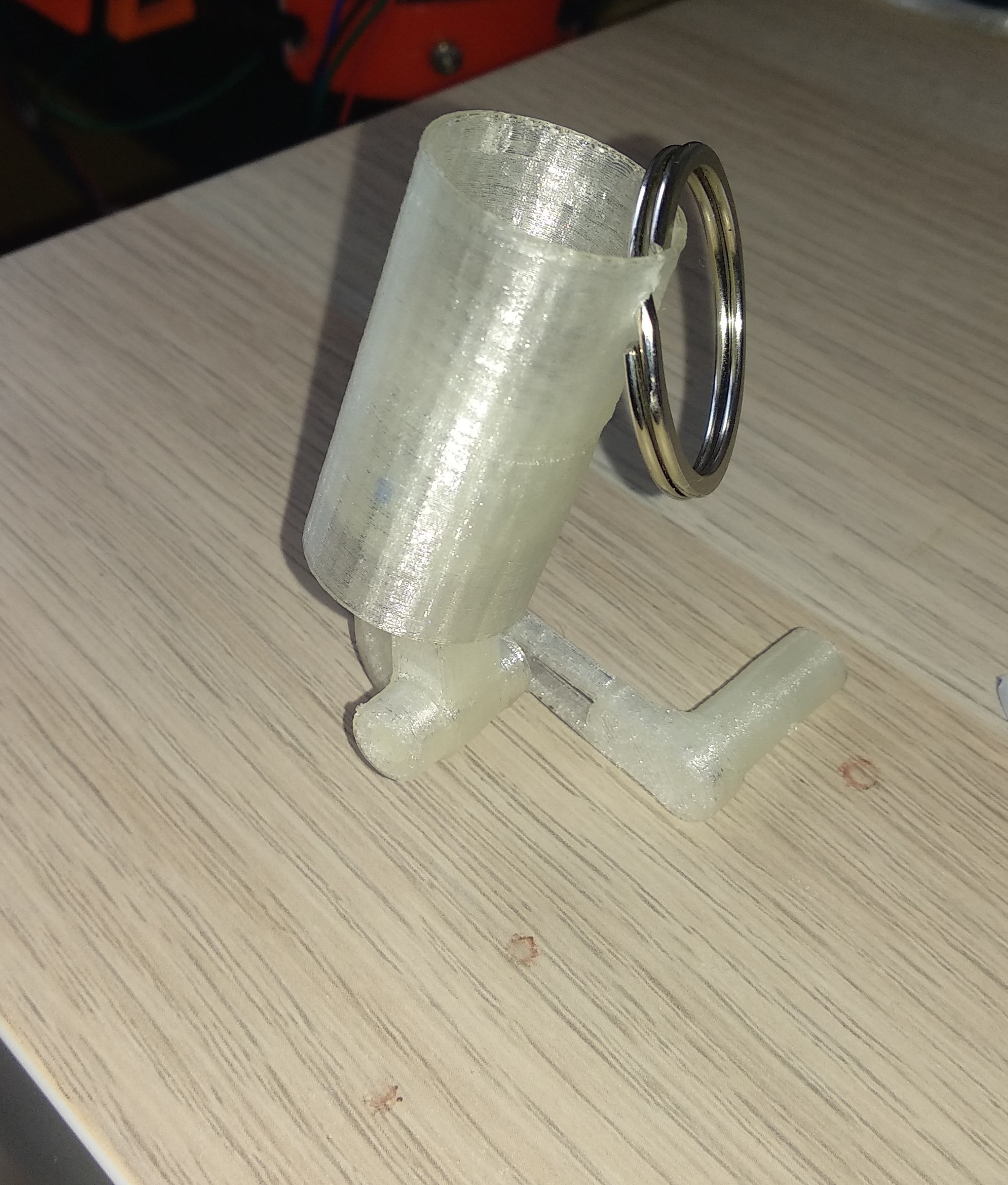 Free STL file piston function keychain・3D printable design to download ...